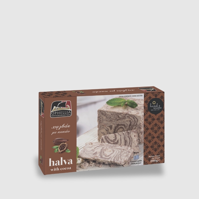 Handmade Halva with Cocoa 200g - Ophellia