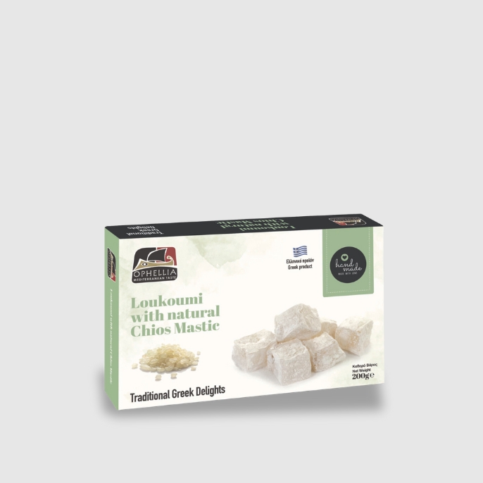 Turkish Delight with Mastiha Flavor 200g - Ophellia