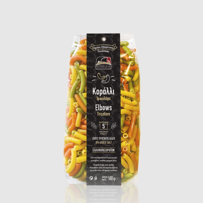 Elbows Pasta Tricolore - Ophellia